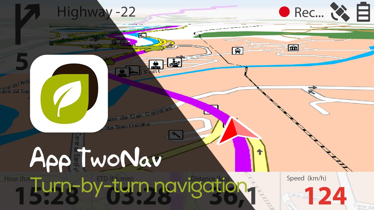 APP TwoNav para deportes outdoor, orientación, análisis, mapas...