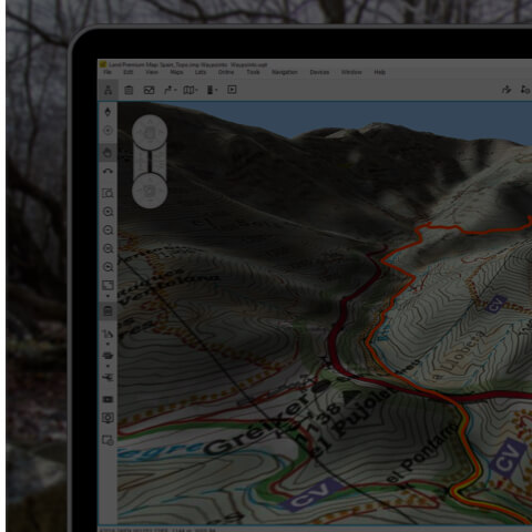 LAND Software: Prepare, transfer and analyze. Ideal for outdoors